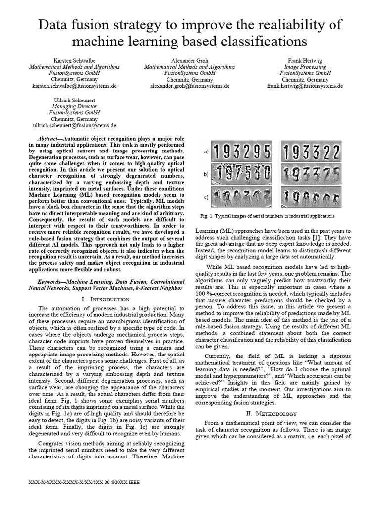 schwalbe2019 | Download Free PDF | Machine Learning | Support Vector Machine