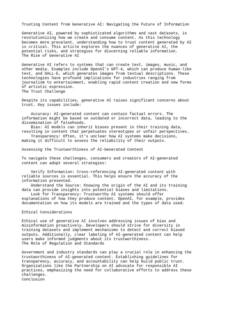 Genai | PDF | Artificial Intelligence | Intelligence (AI) & Semantics