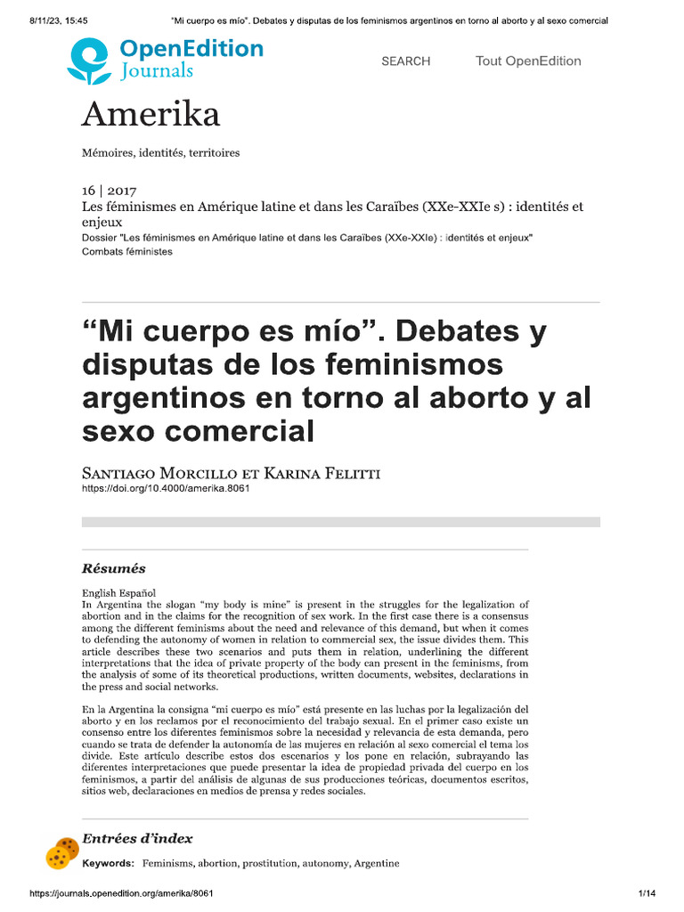 Mi Cuerpo Es Mío | PDF