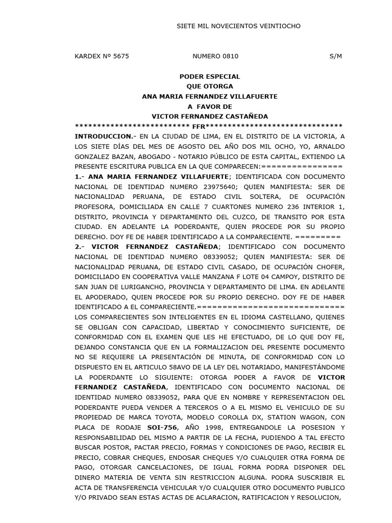 Fernandez Villafuerte - Esc | PDF