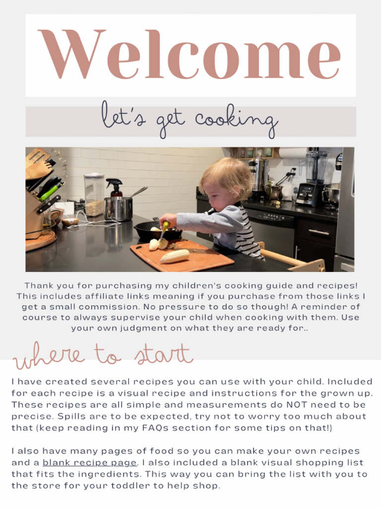 Visual Recipes and Cooking Guide | PDF