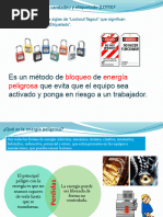Procedimiento LOTO: Bloqueo y Etiquetado | PDF | Administración de ...
