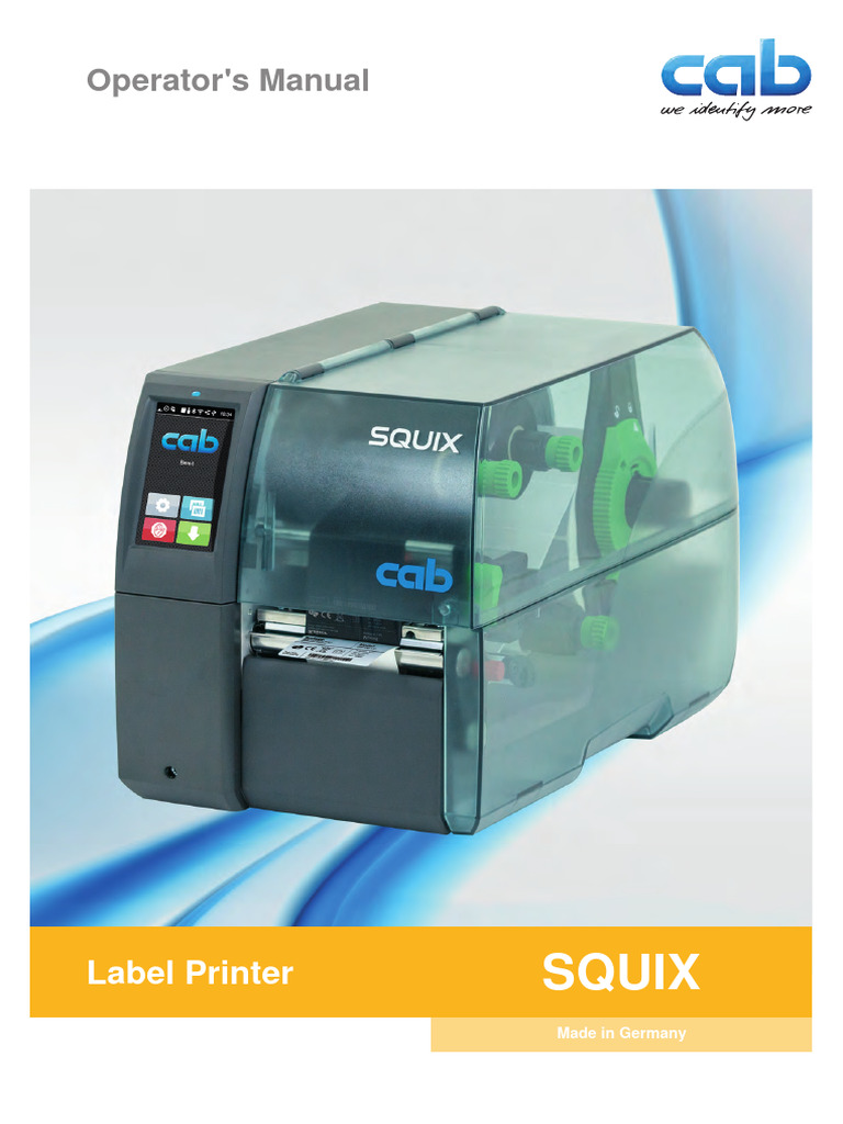 BA SQUIX en 7 | PDF | Printer (Computing) | Usb