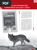 Secuencia Texto Informativo. Lobos | PDF | Enseñando | Comunicación humana