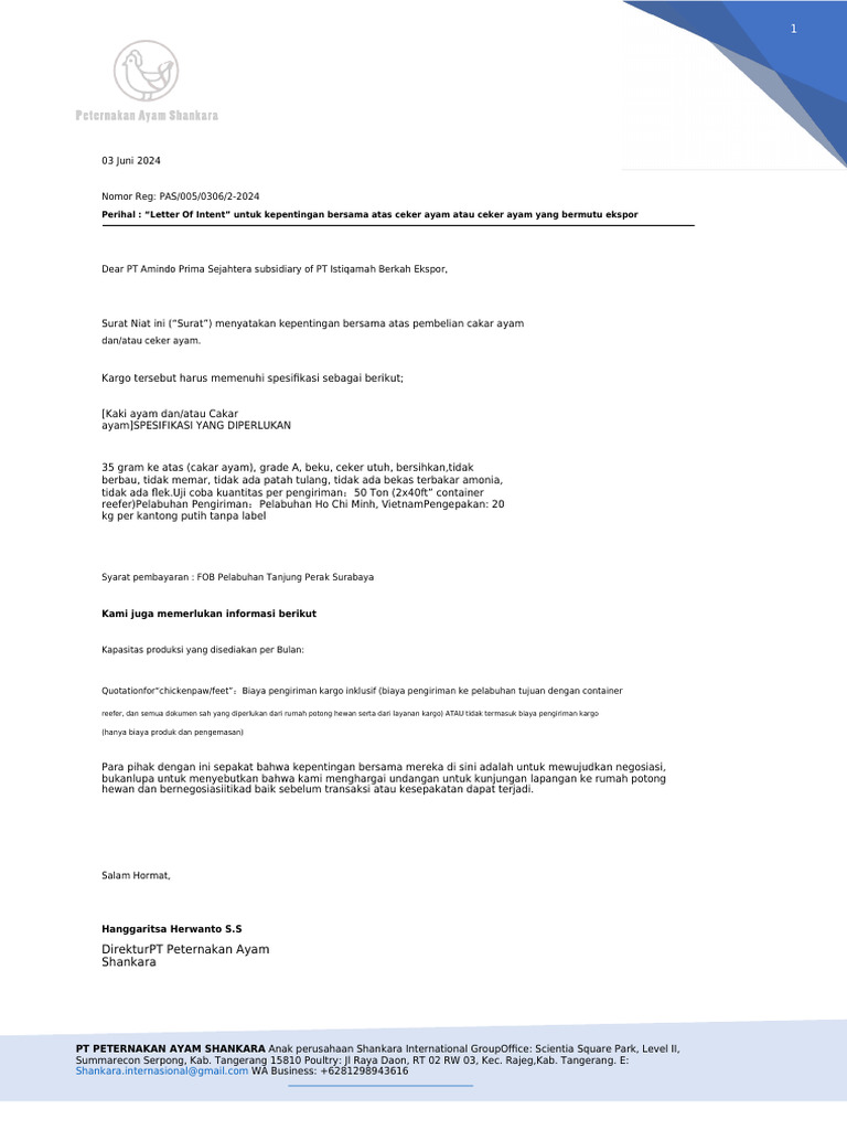 Loi Ceker Amindo Ibe | PDF