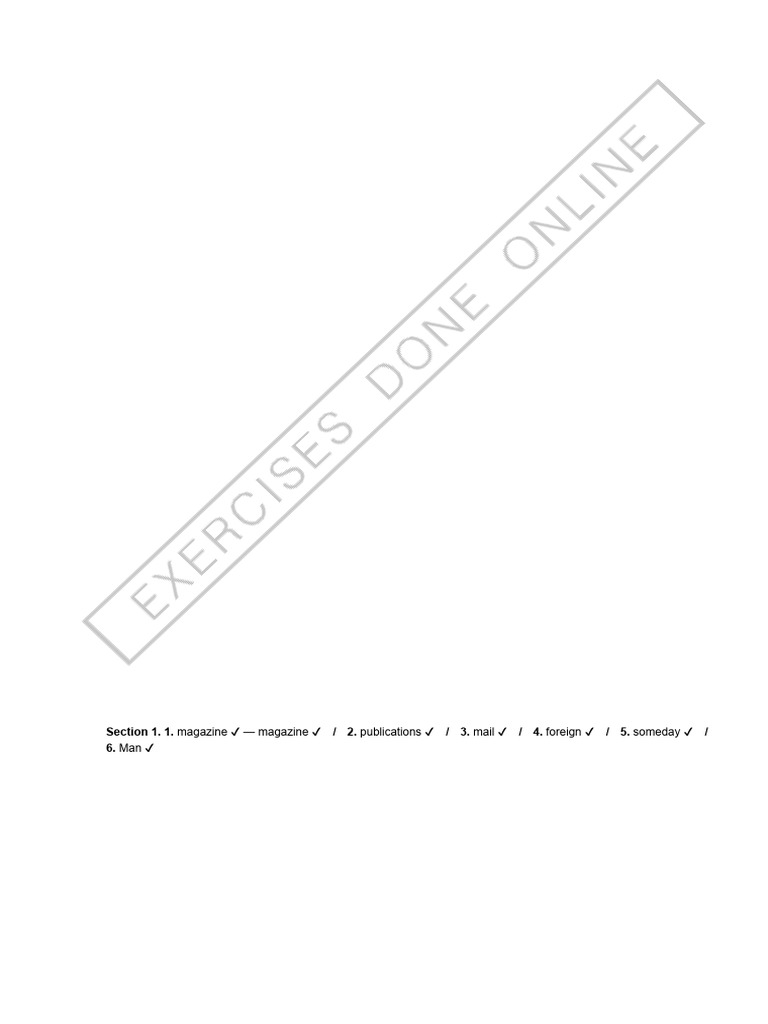 Lesson 3 - Exercises | PDF