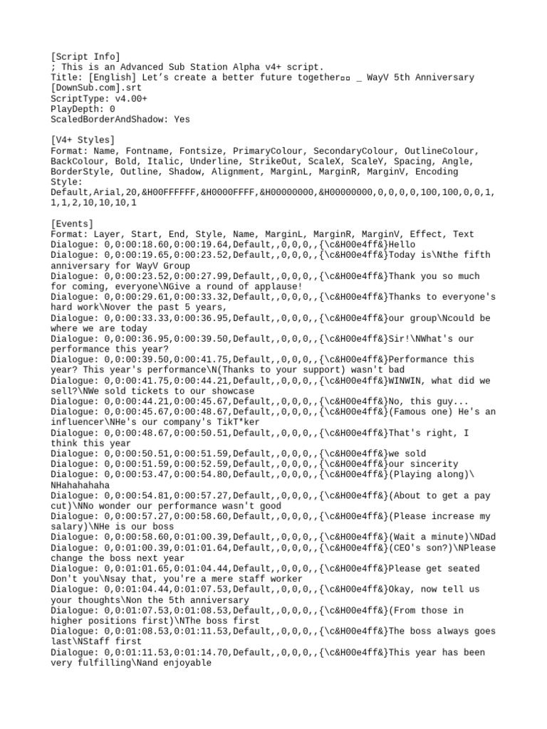 (English) Let's Create A Better Future Together?? - WayV 5th ...