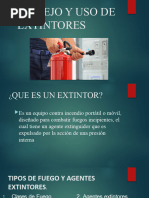 Partes de un extintor | PDF | Agua | Espuma