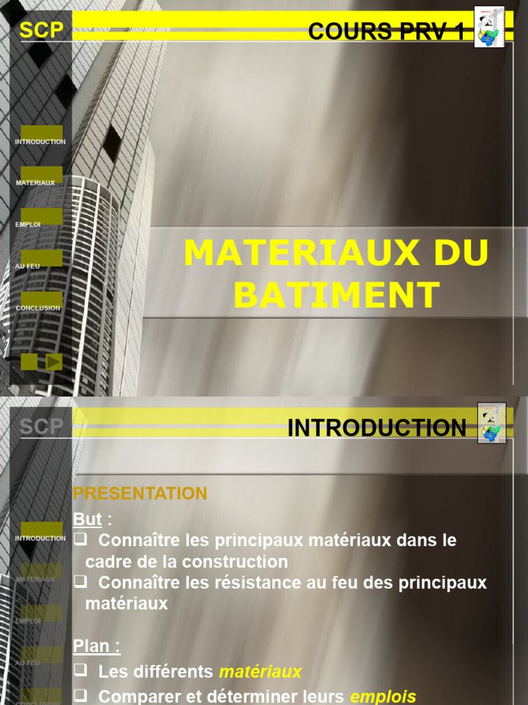 Fiche b1 - Connaissance Des Materiaux - Cne Girard | PDF | Béton | Matériaux de construction