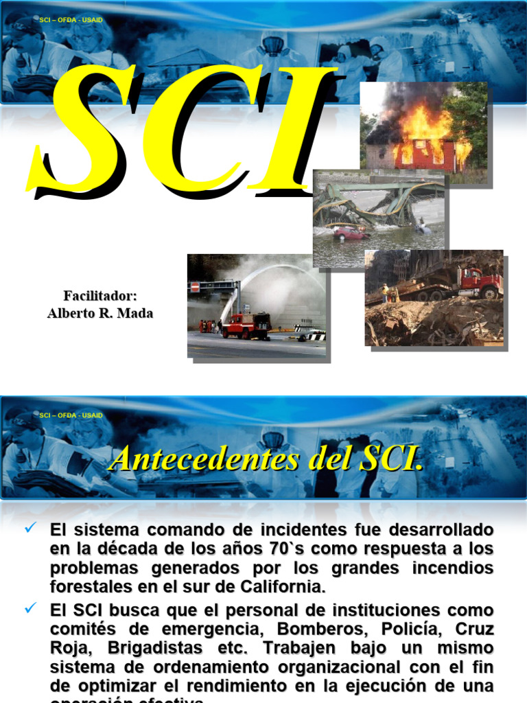 Sistema de Comando de Incidentes SCI | PDF | Planificación | Logística