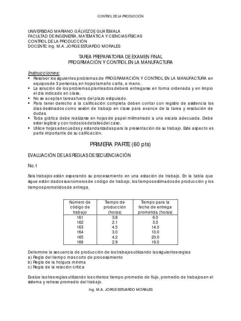 Tarea Preparatoria Examen Final | PDF | Business