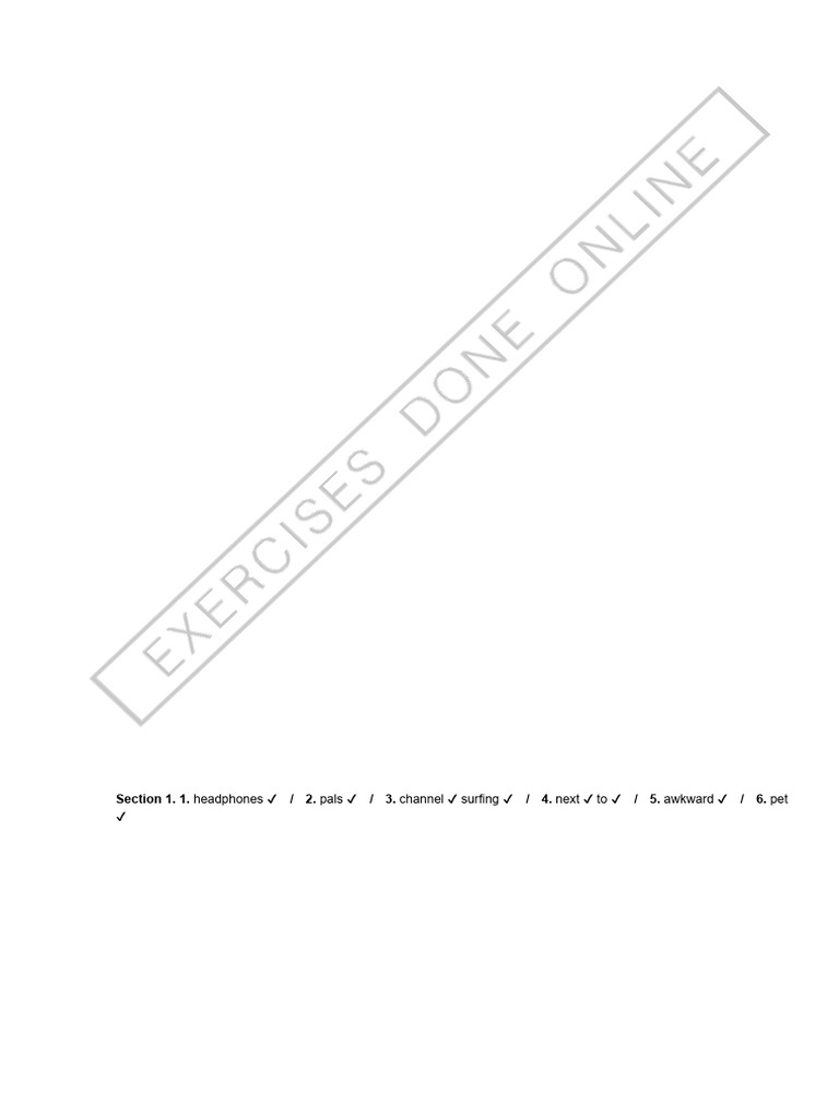 7 Lesson 7 - Exercises | PDF