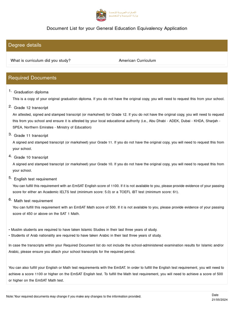 Documents Checklist | PDF | Career & Growth