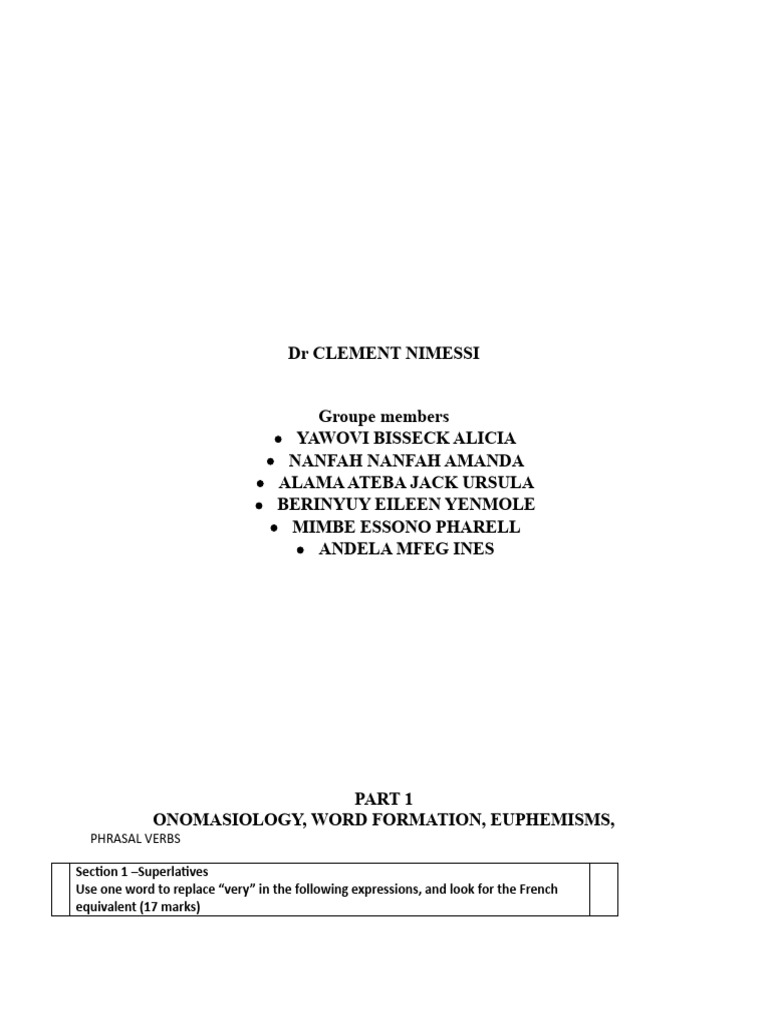 Document Terminologie | PDF Document Terminologie | PDF