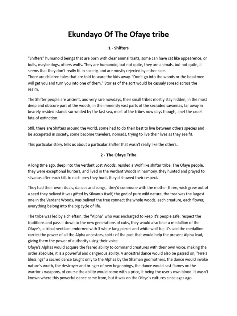 The Story of Ekun | PDF | Hunting | Predation