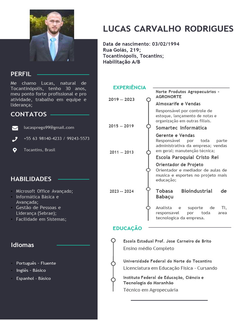 Lucas Carvalho Curriculo | PDF