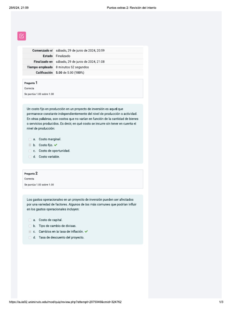 Puntos Extra S2-Ev Py | PDF