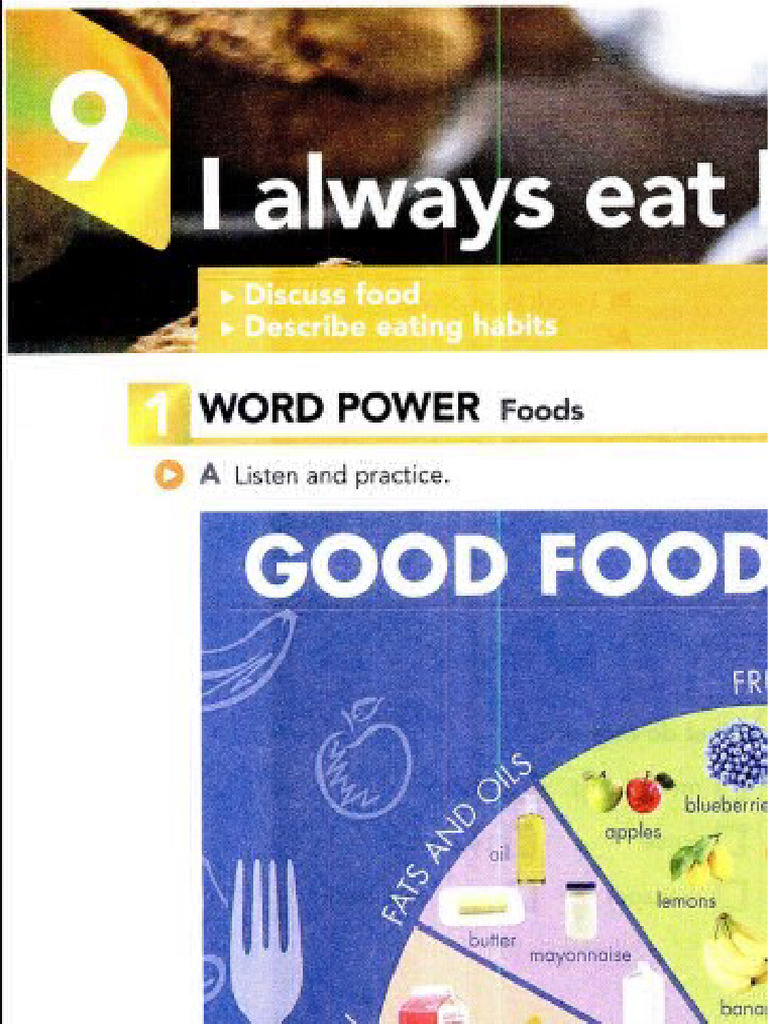 Units 9-10 Stills Food, Diet and Ability | PDF