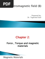 Magnetism Formula Sheet Class12 | PDF