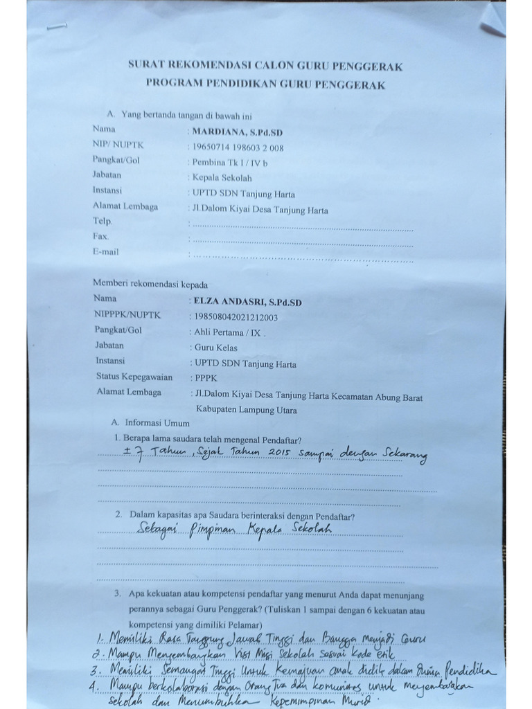 Surat dkg1 | PDF