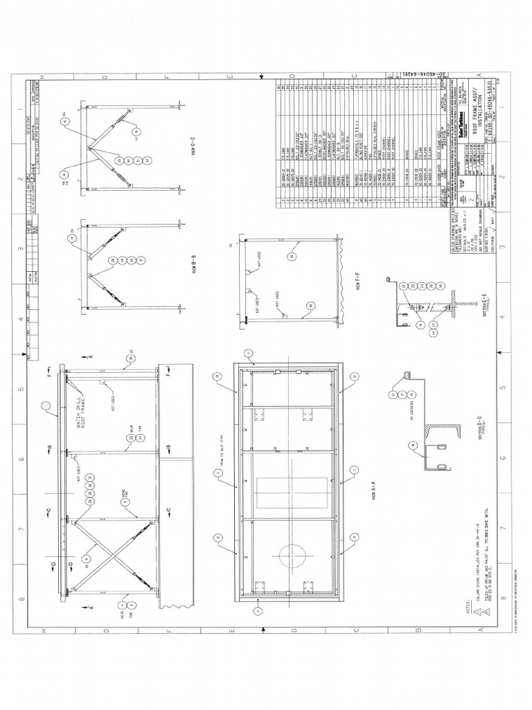 Roof Frame Assembly | PDF