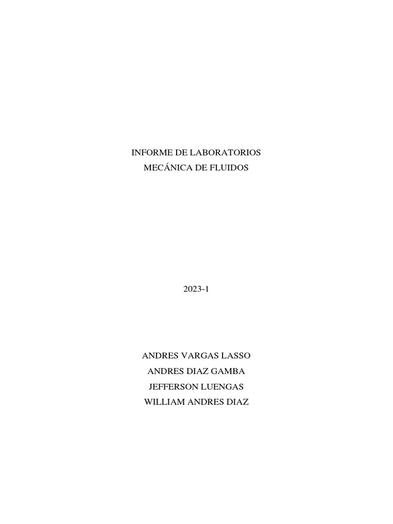 2 Lab Mec Fluid | PDF | Presión | Mecánica