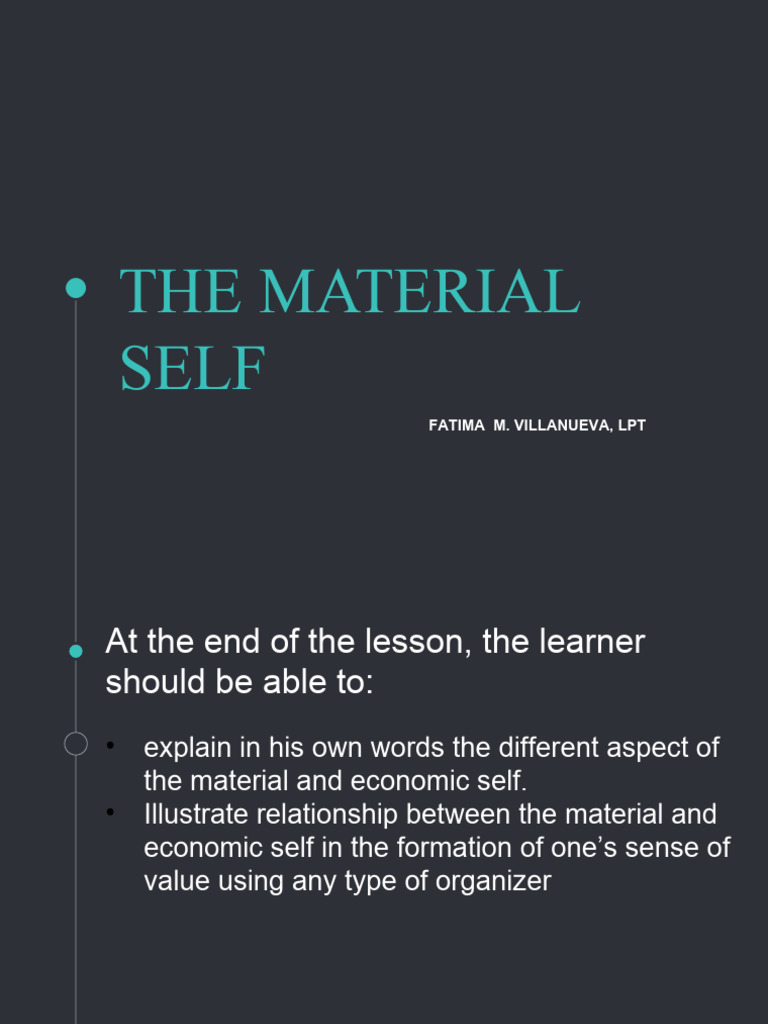 Material SElf | PDF | Self | Psychology
