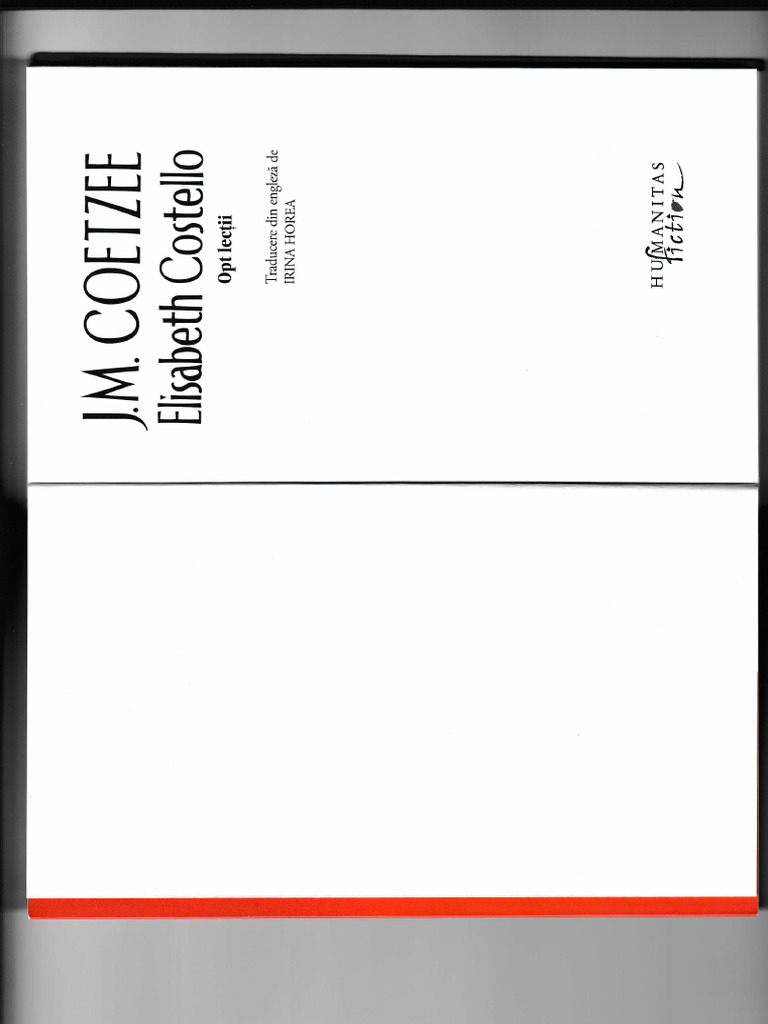 J.M. Coetzee, Elizabeth Costello | PDF