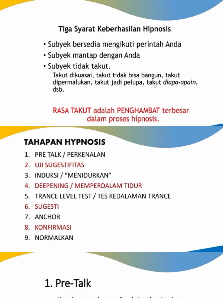 Hypnosis Pdf