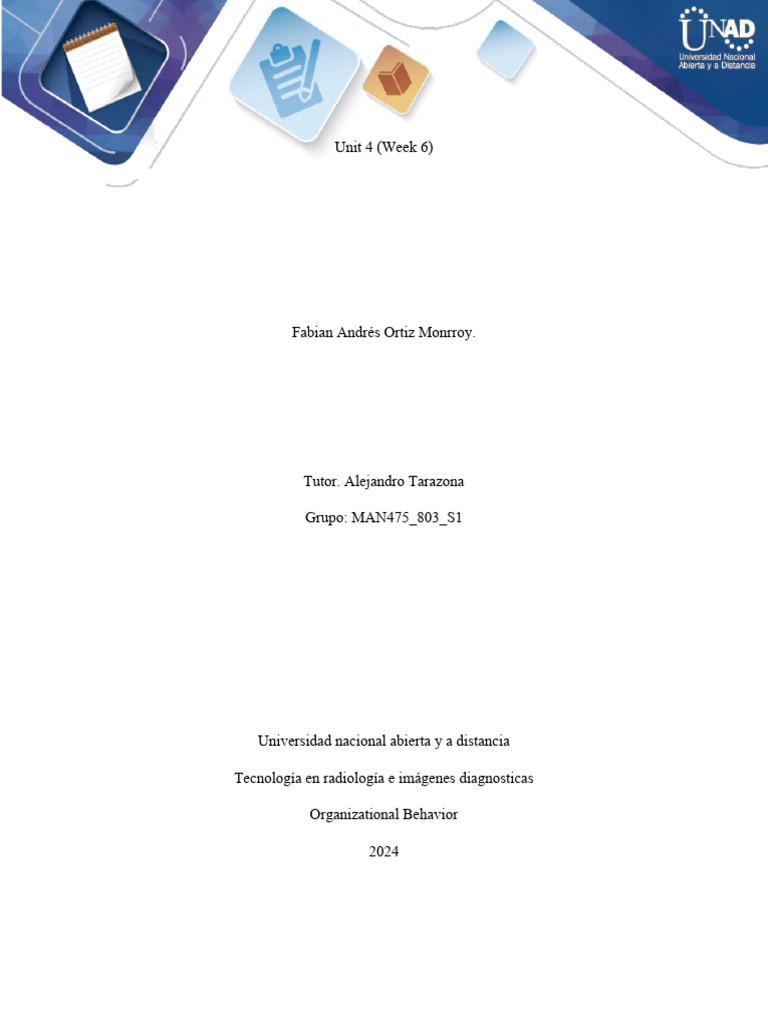 Assignment 2 Unit 1 (Week 2) | PDF | Estrés (biología) | Las emociones