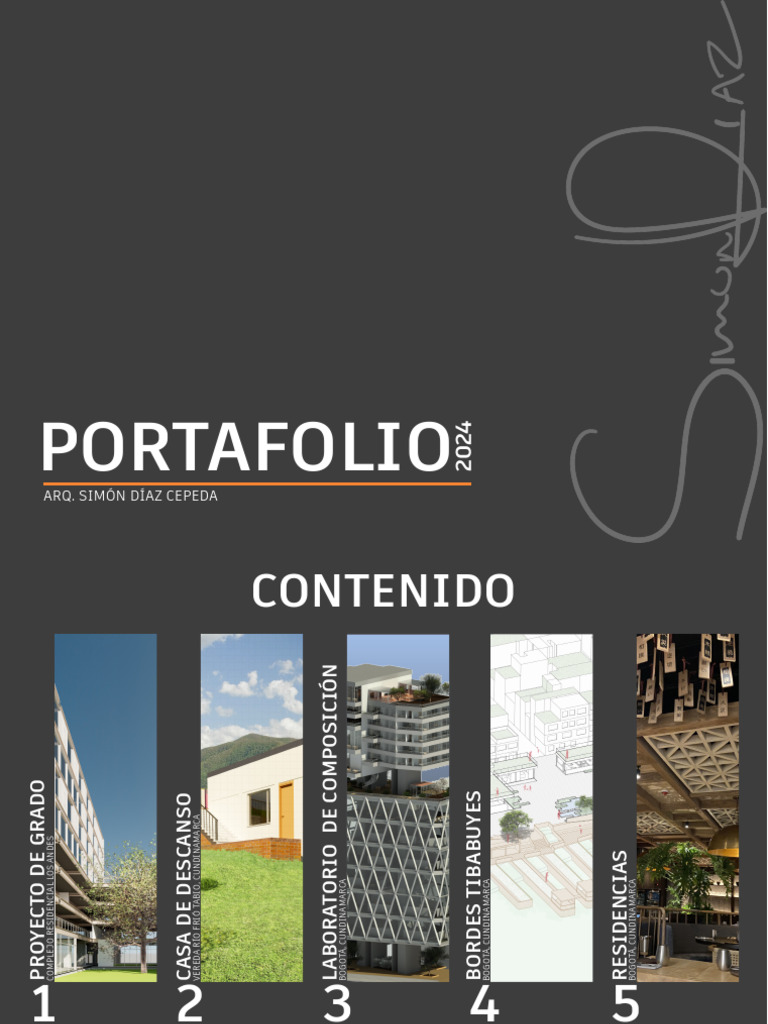 Portafolio Arq Simon Diaz C | PDF | Bogotá | Planificación