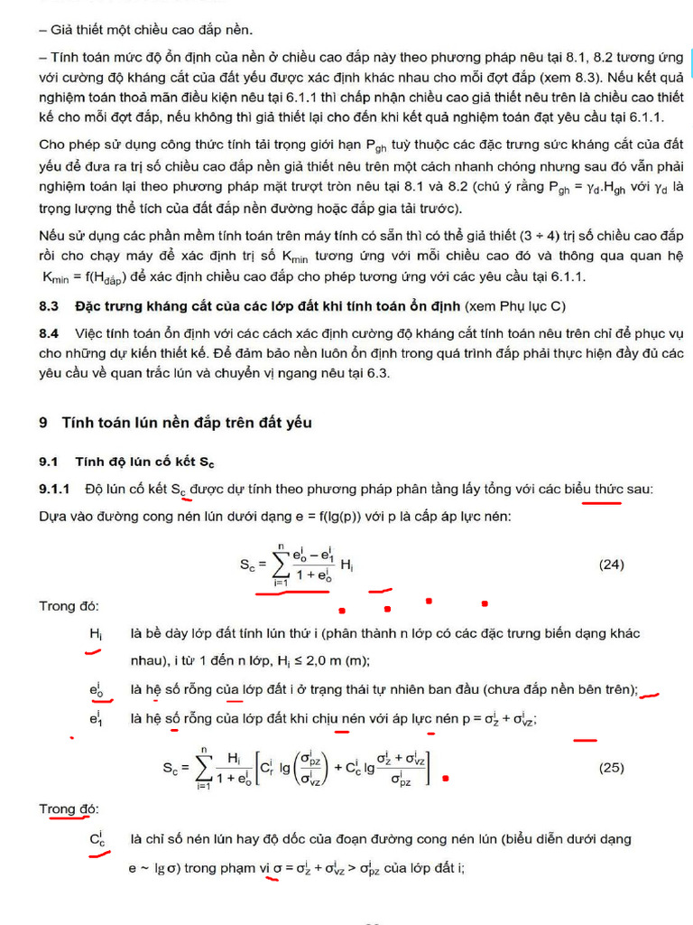 Cong Thuc Tinh Lun Dieu Chinh Theo TC | PDF