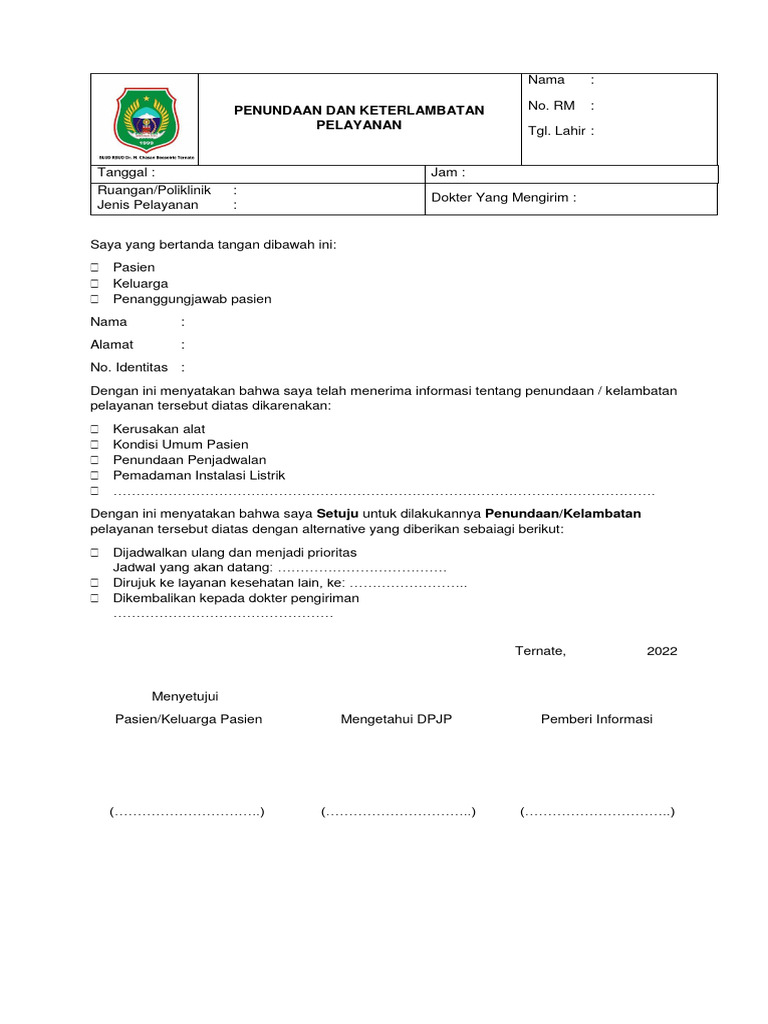 form-SPO KELAMBATAN DAN PENUNDAAN | PDF | Sains & Matematika