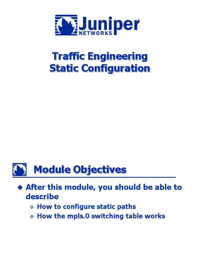 Mpls 04 Static LSP | PDF | Multiprotocol Label Switching | Networking