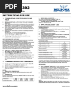Belzona 1212 Specification Sheet | PDF | Density | Pascal (Unit)