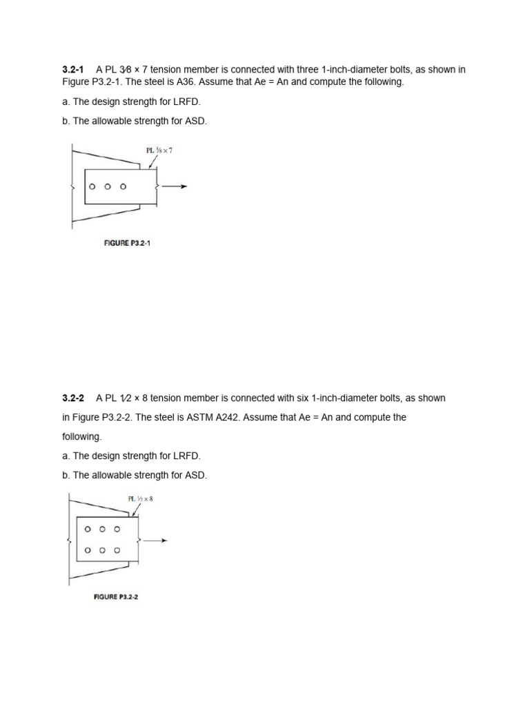 tension members | PDF | Building Engineering | Mechanical Engineering