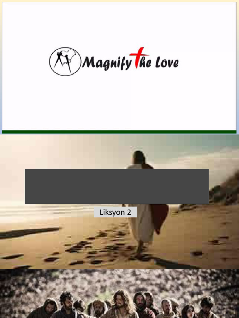 Isang Araw Sa Ministeryo Ni Jesus - LESSON2 | PDF