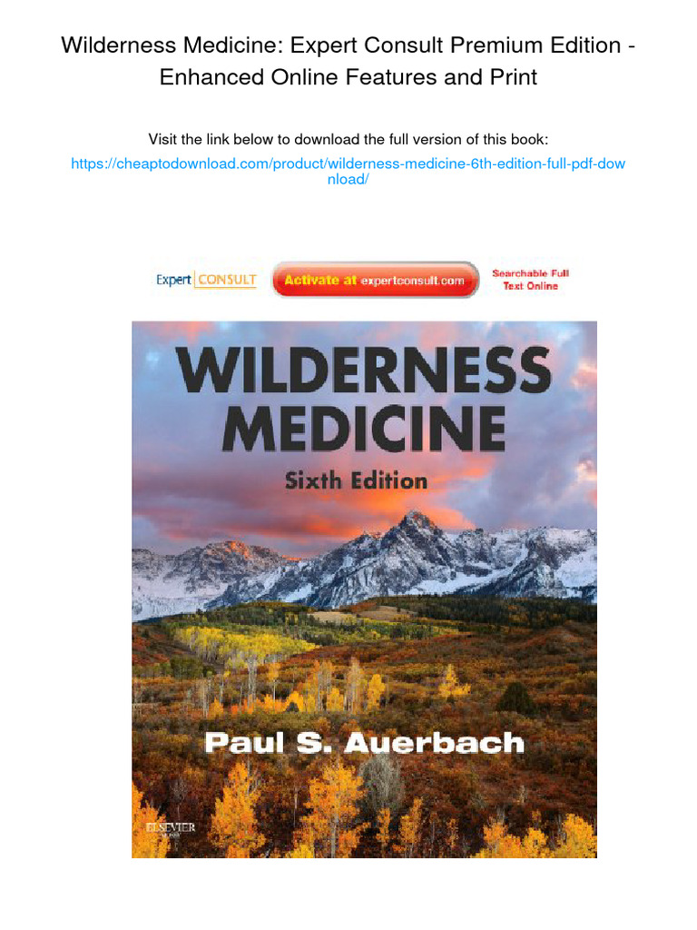 Wilderness Medicine: Expert Consult Premium Edition - Enhanced Online Features and Print. ISBN ...