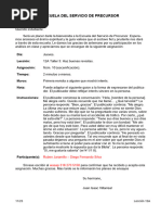 Oficio Platica Primeros Auxilios | PDF | Agitación | Bienestar