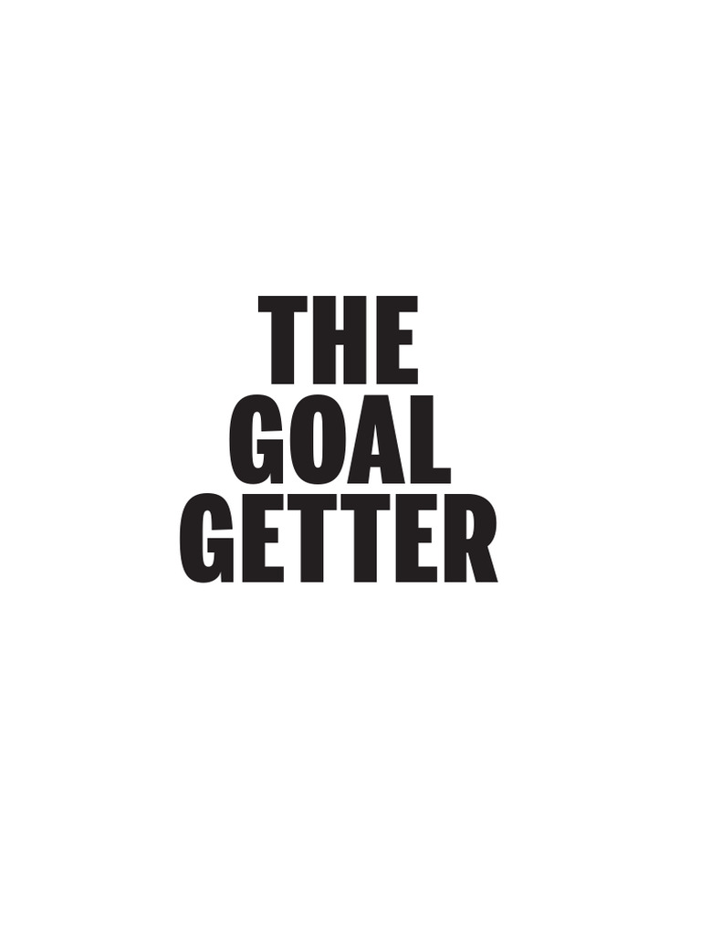 BOOK The Goal Getter - 35 Different Way To Reach Your Goals | PDF ...