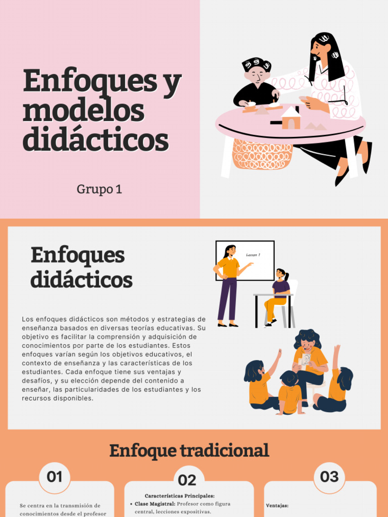 Enfoques y Modelos Didácticos | PDF