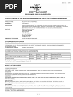 Belzona 1111 Safety Data Sheet | PDF | Dangerous Goods | Safety