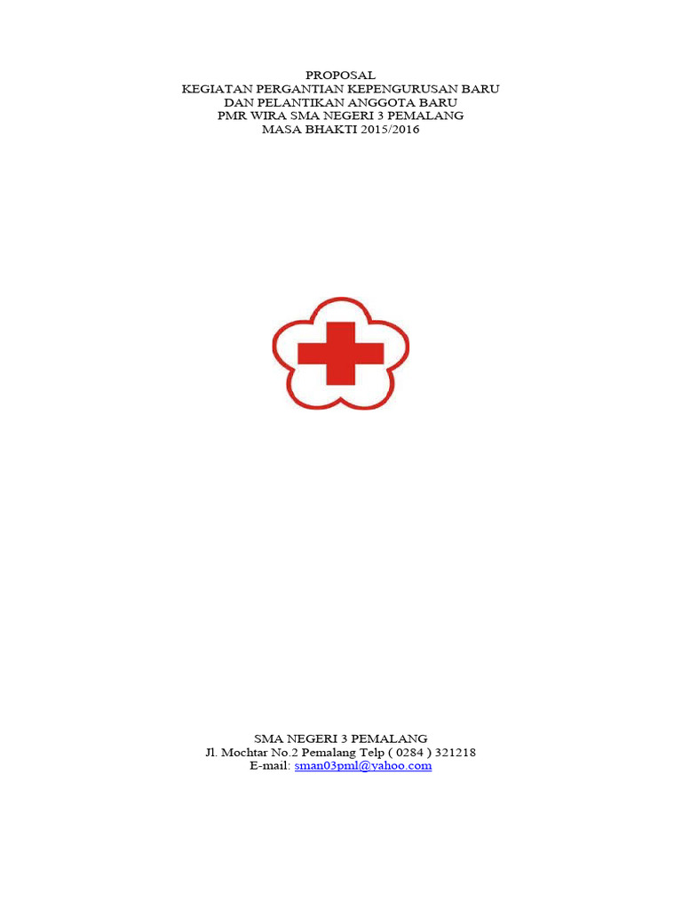 Pelantikan Anggota Baru PMR Wira 2015 | PDF