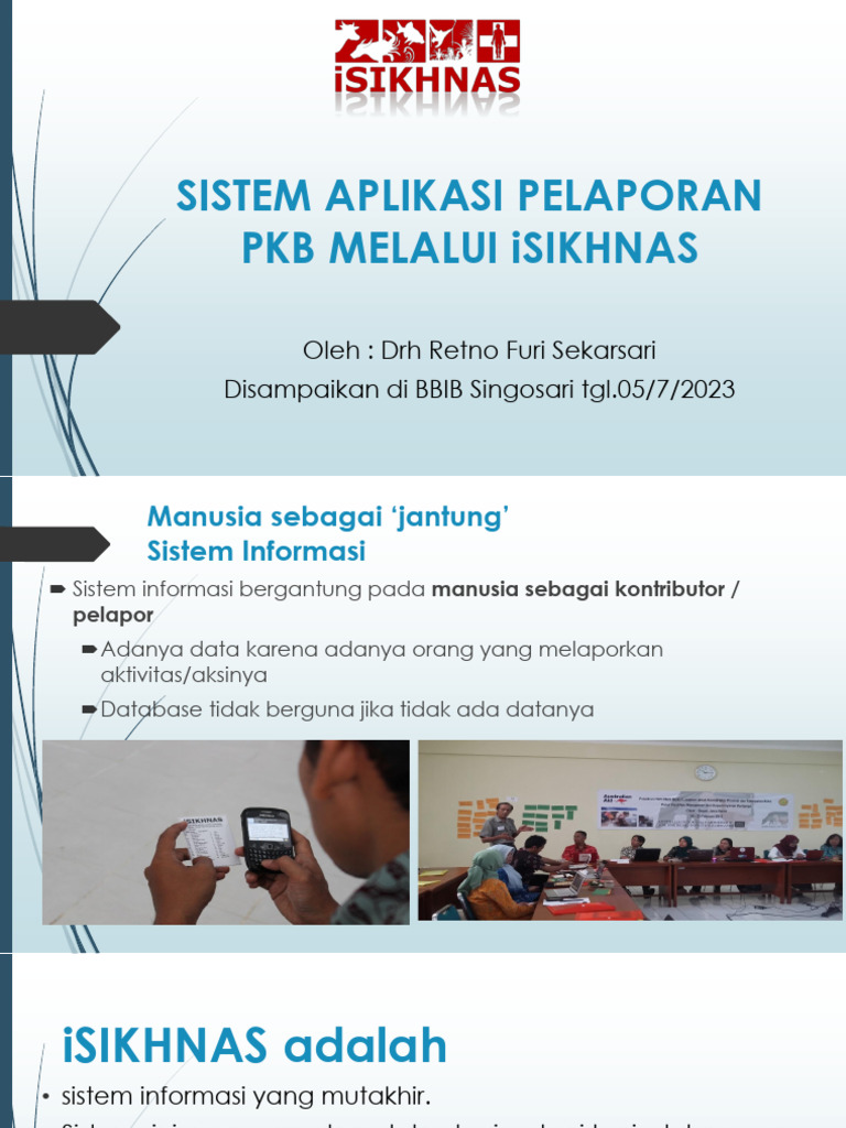 Sesi 1. Pengenalan iSIKHNAS - PKB | PDF