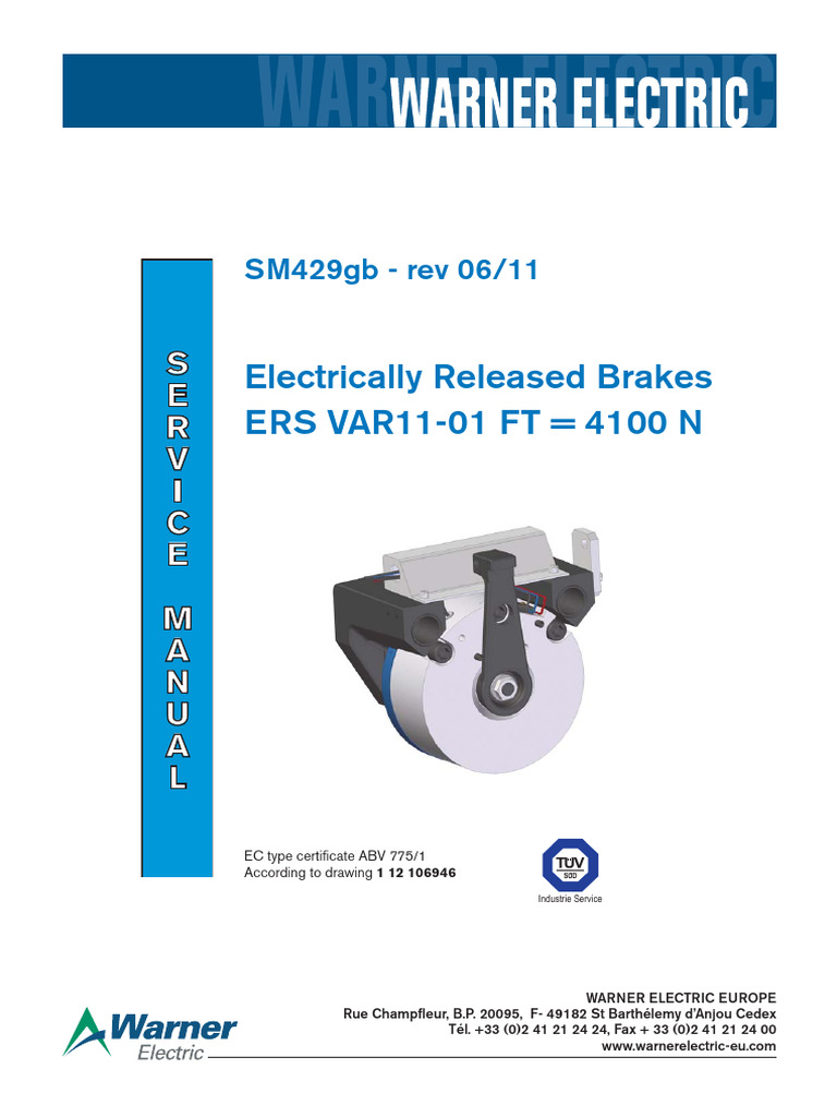 Warner Electric Brake Installation Guide | PDF | Electrical Connector ...