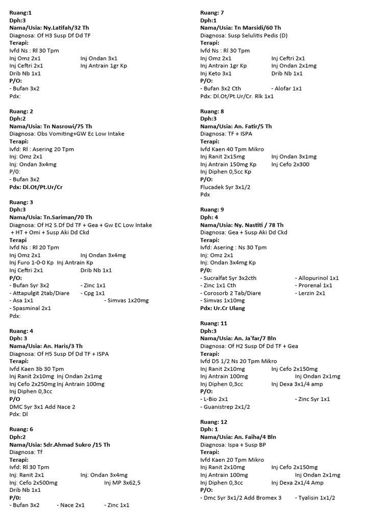 Operan TGL 5 Februarii | PDF