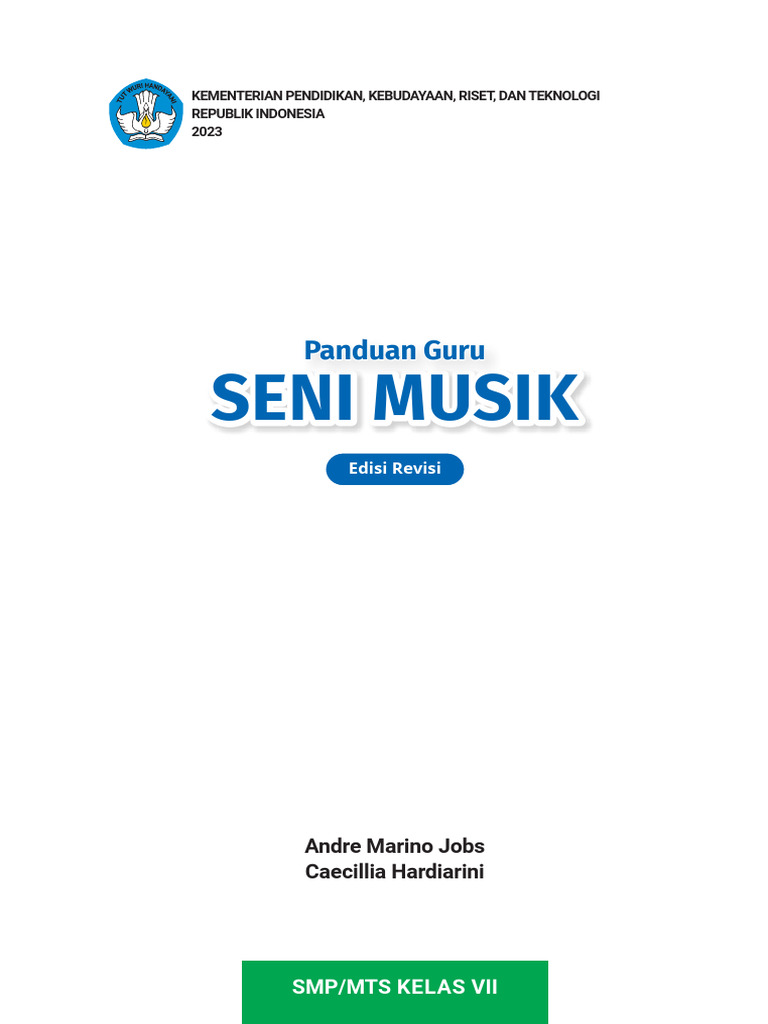 Buku Guru - Seni Musik Kelas VII (Edisi Revisi) | PDF