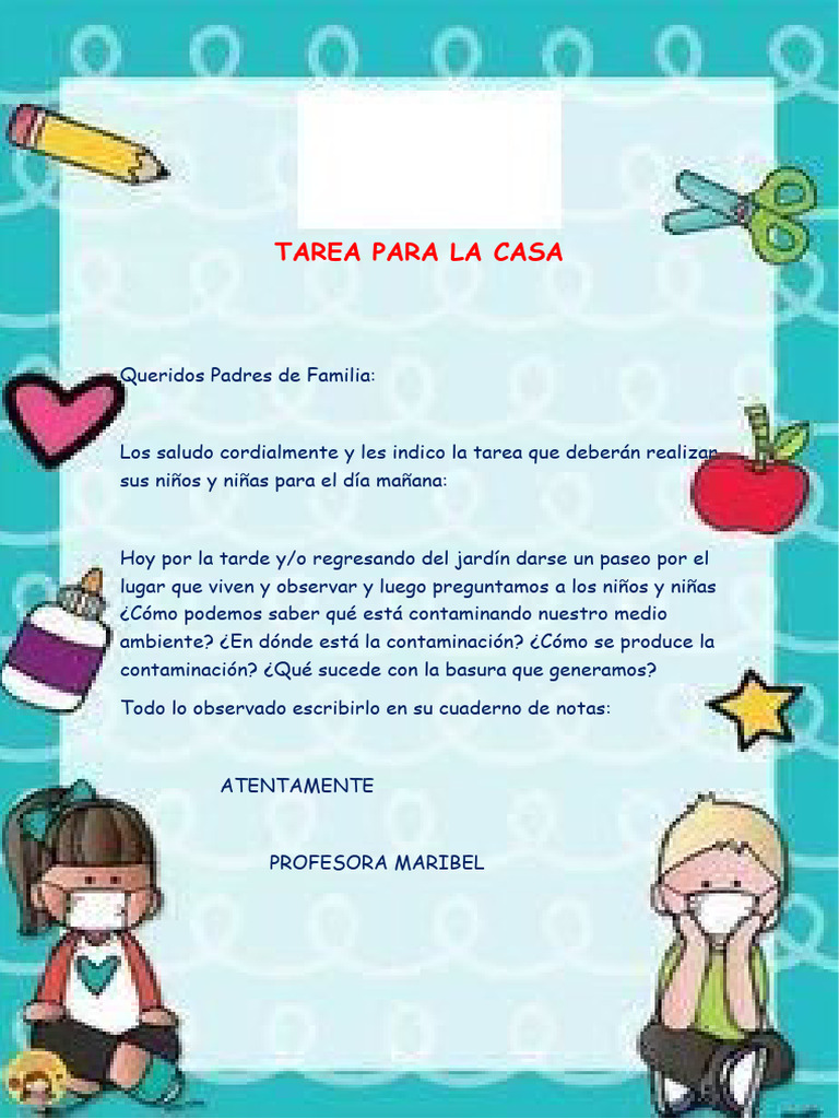 Tarea Para La Casa | PDF