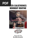 Calisthenics PPL | PDF