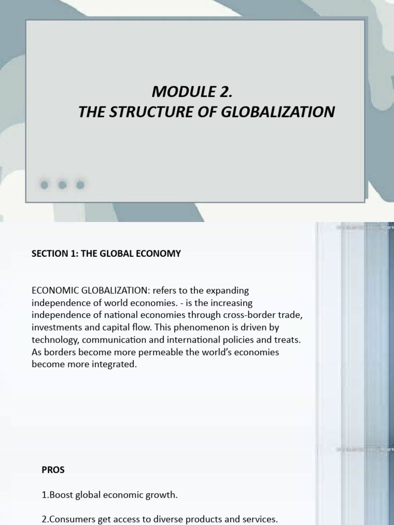 Contemporaray Group 2 | PDF | Globalization | Economic Globalization